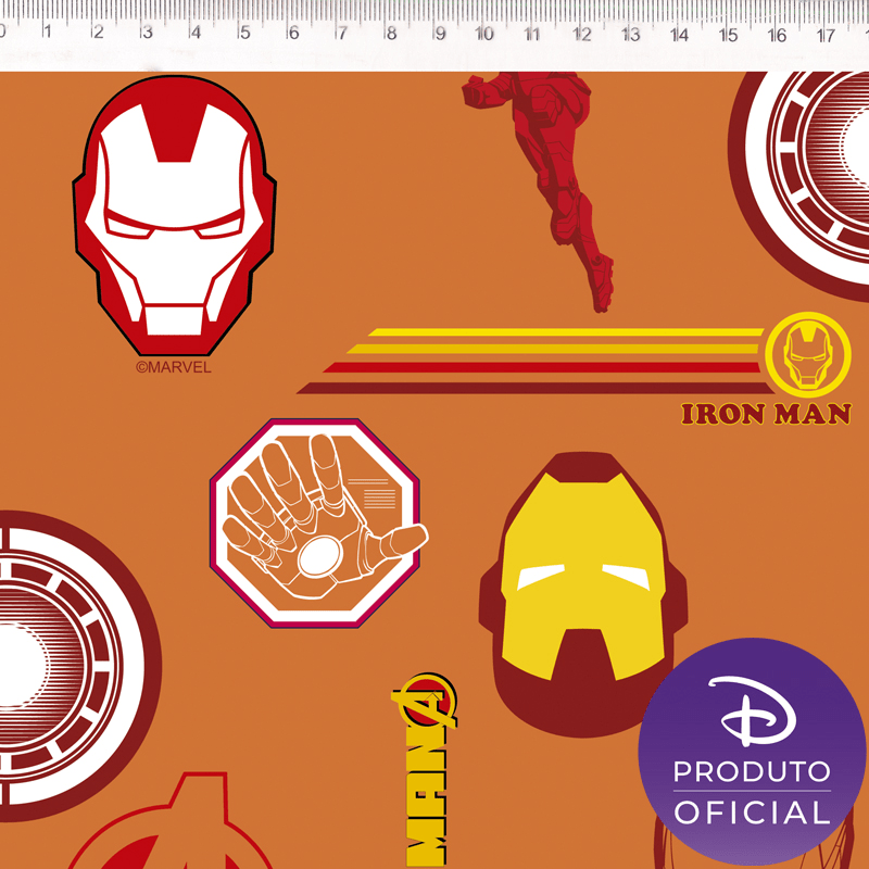 TRICOLINE MARVEL HOMEM DE FERRO - L 1,50m na Espaço das Artes e ...